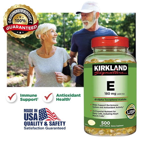 [NEW STOCKS] Exp. 2028 Original USA Vit-E Good for Heart Brain Muscles ...
