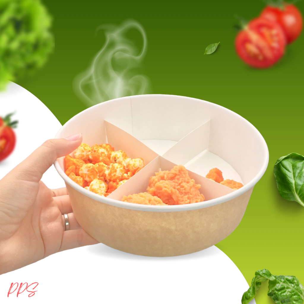 10pcs - Mini Bucket Food Snack Bowl Platter Packaging Take Out Box ...