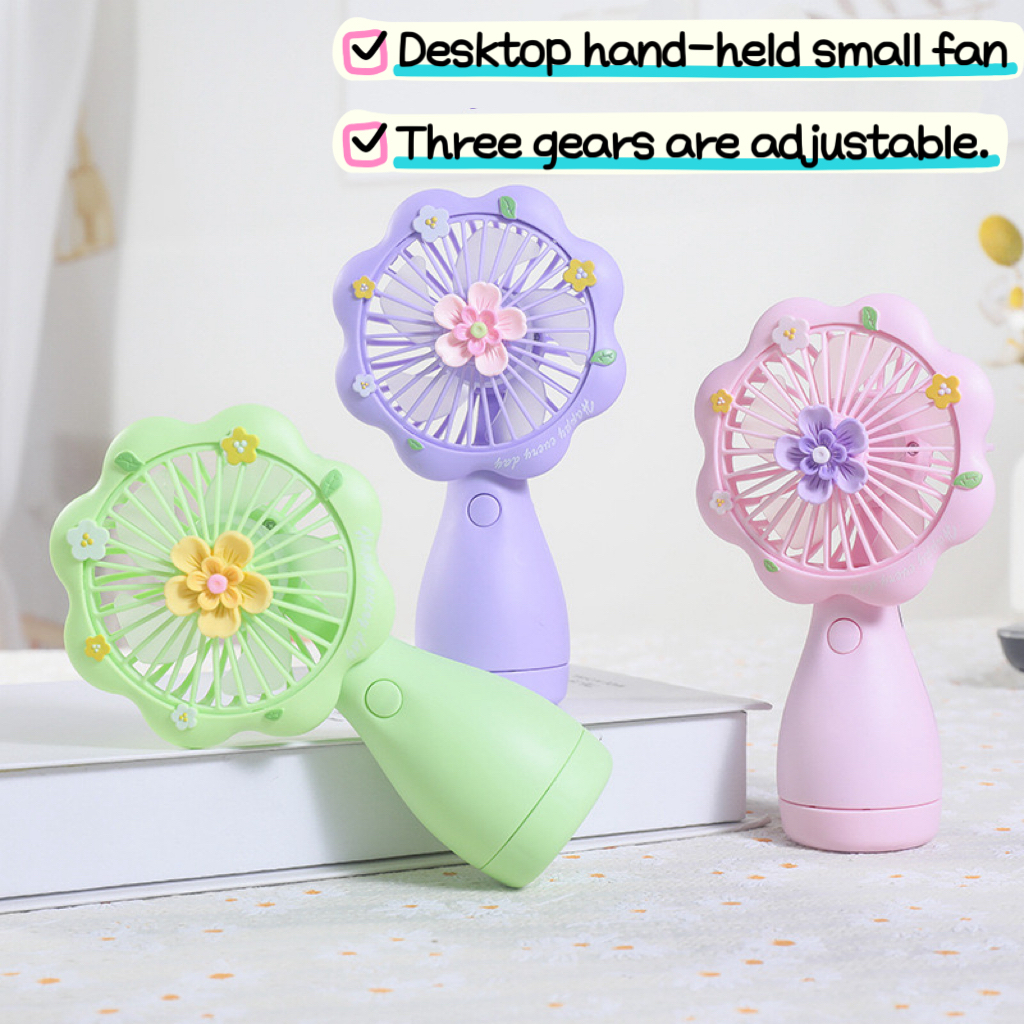 Portable Rechargeable Fan Mini Handy Fan Pocket Size USB Personal ...