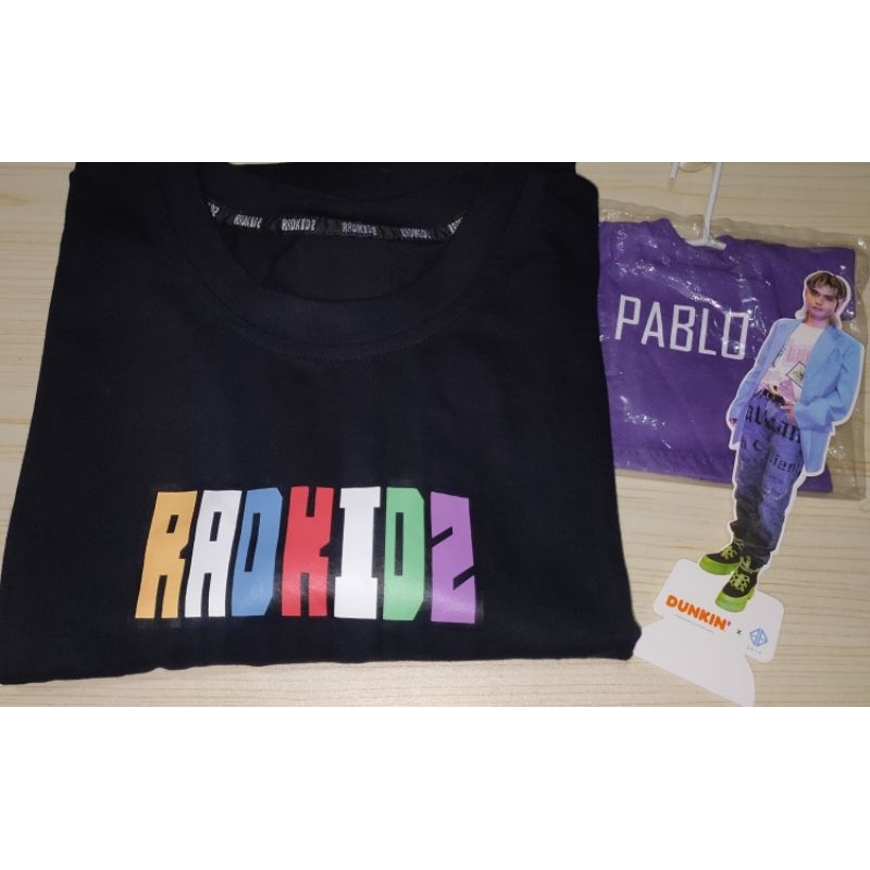 SB19 OFFICIAL MERCH RADKIDZ OFFICIAL SHIRT BLACK RADKIDZ CLASSIC ...