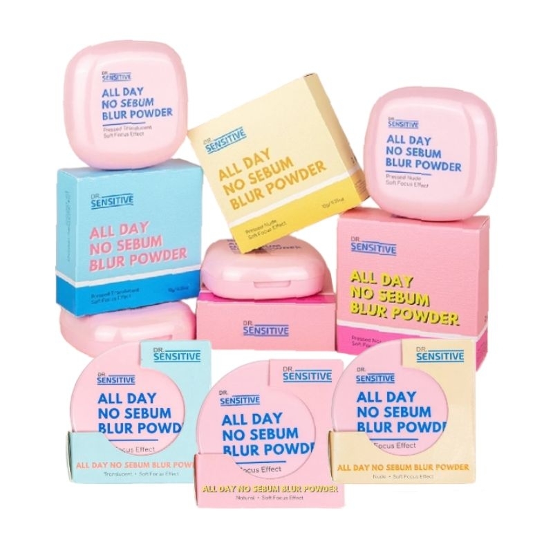 Dr. Sensitive All Day No Sebum Blur Powder 25g | Shopee Philippines