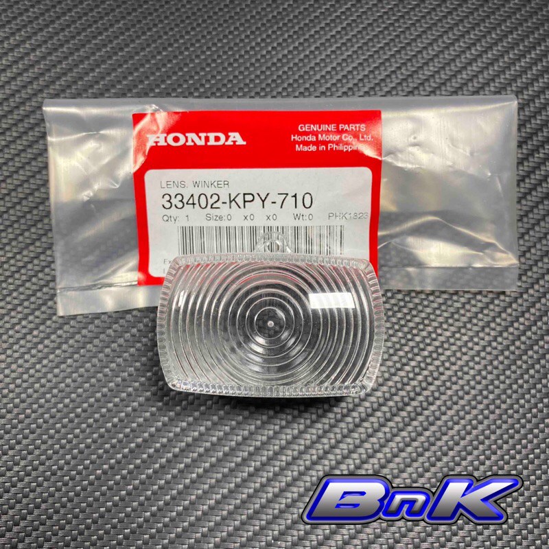 Honda winker lens front XRM (1pc) genuine | Shopee Philippines