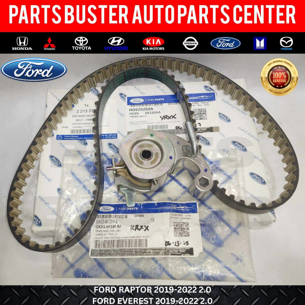 Timing Belt Package for FORD RAPTOR 2019-2022 2.0, EVEREST 2019-2022 2. ...