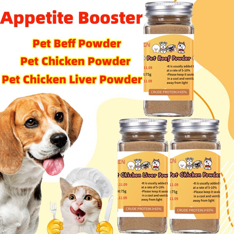 Appetite Booster for Dog and Cat Food Toppers for Picky Eaters of Pets ...