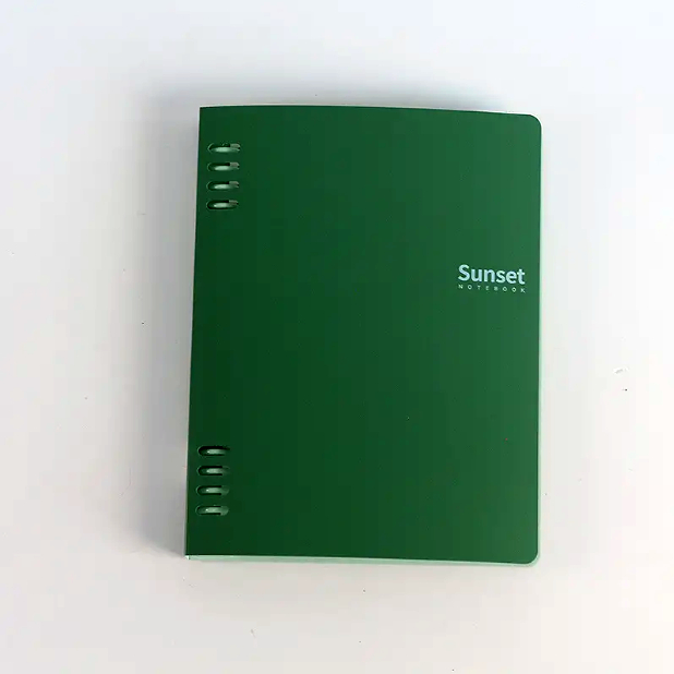 Japan Miniimalist Sunset Binder refillable 8 holes left hand friendly ...