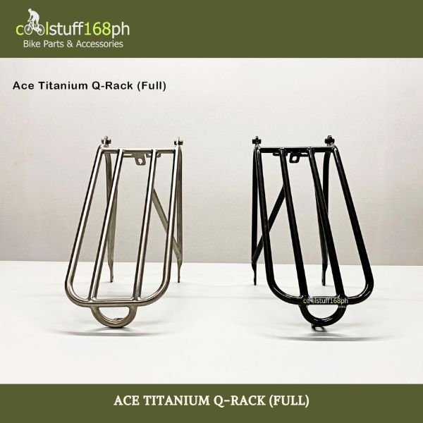 CS168ph ACE Titanium Q-Rack (FULL) Rear Rack for Brompton Bicycle Parts ...