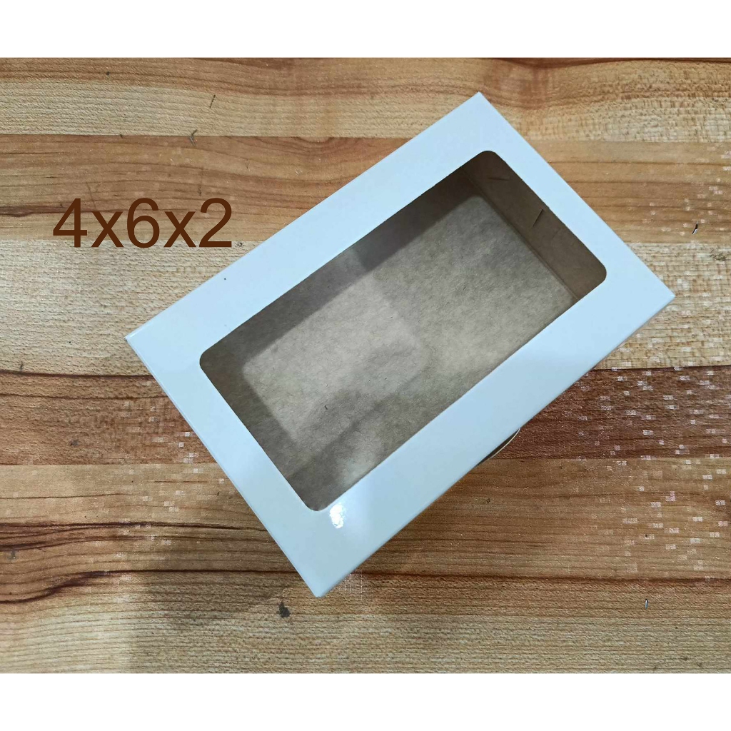 6x4x2 Pastry box only in pack of 10pcs | Shopee Philippines