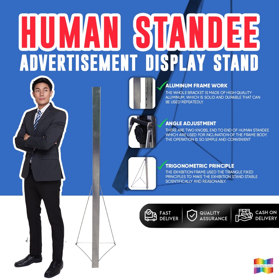 KGS Life Size Board Standee/ Human Board Standee 1.2/ 1.5 Meters ...