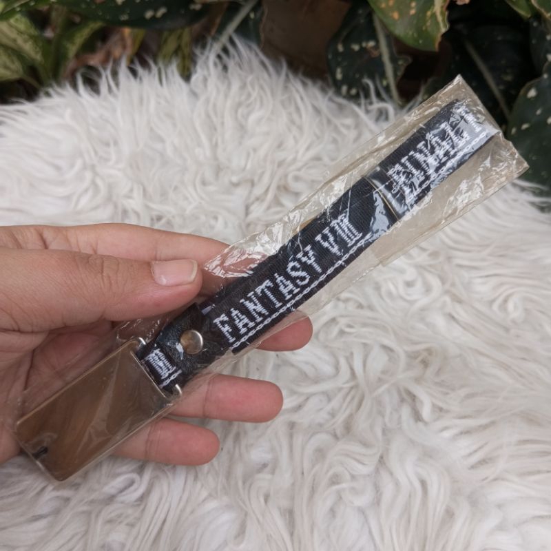 Final Fantasy VIII Engraved Metal Tag Embroidered Lanyard 1999 Square ...