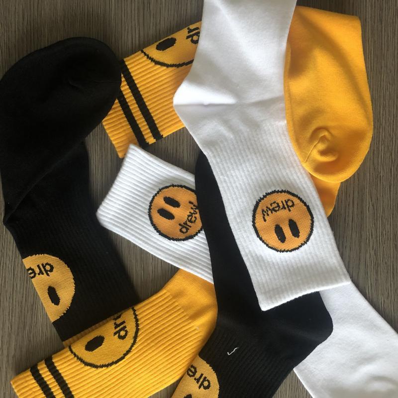 drew socks drew smiley face socks iconic socks | Shopee Philippines