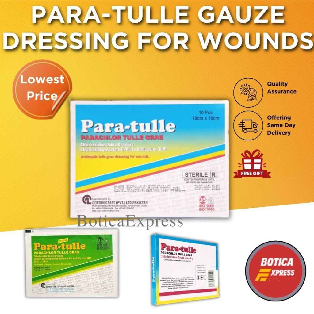 Paratulle / Para-tulle Grass Dressing 10’s - 1 Box | Shopee Philippines