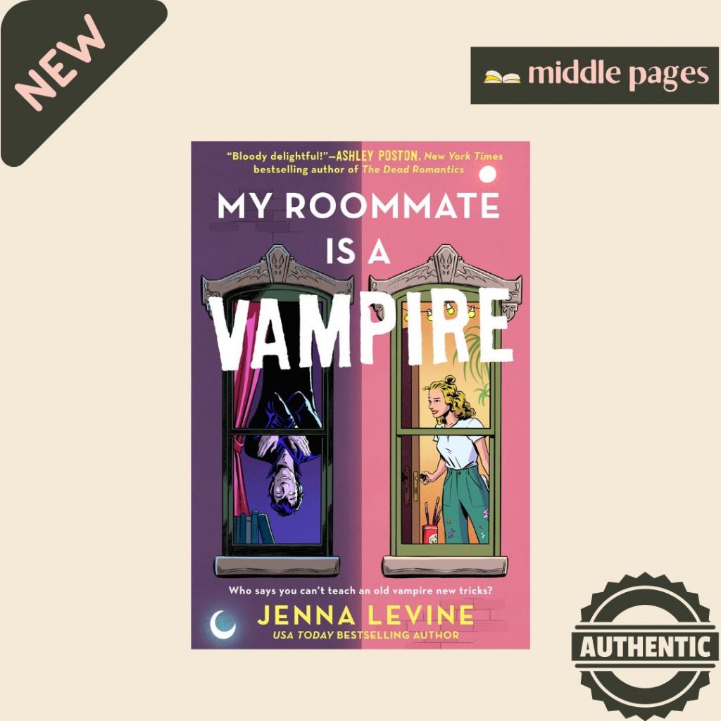 My Roommate Is a Vampire by Jenna Levine (Paperback) | Shopee Philippines
