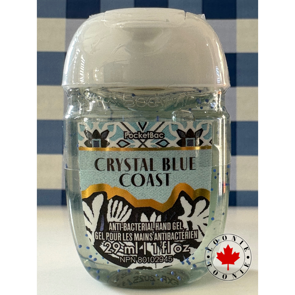Crystal Blue Coast Anti-Bacterial Hand Gel By Bath & Body Works - BBW ...