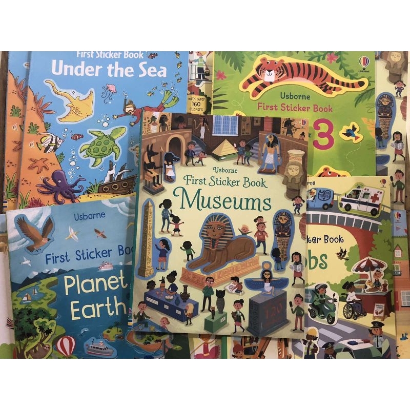 USBORNE | FIRST STICKER BOOK | Shopee Philippines