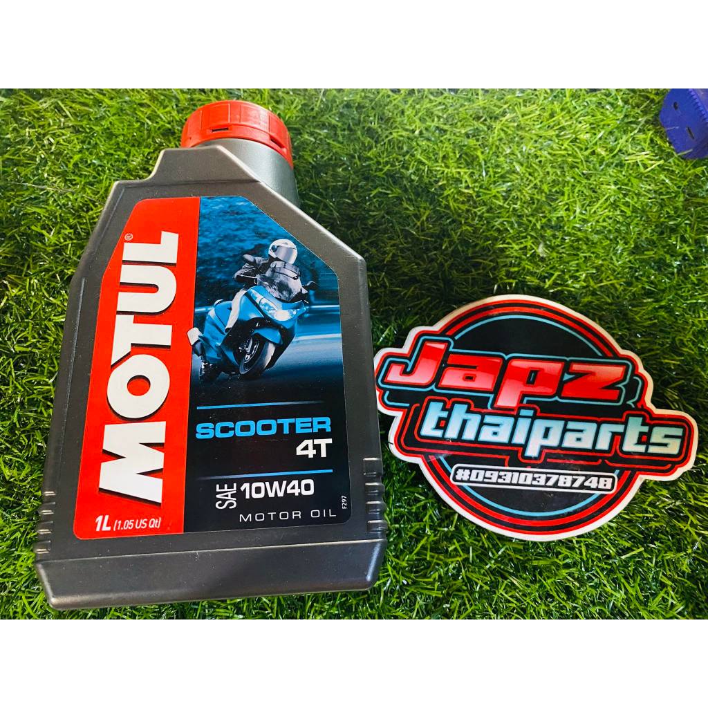 MOTUL SCOOTER 10W40 MOTOR OIL 800ML & 1 LITTER | Shopee Philippines