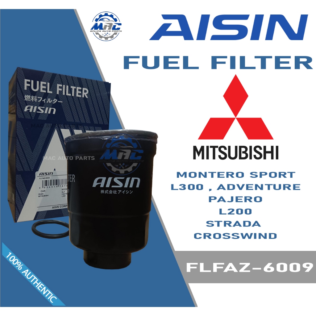 AISIN Oil Filter FLFAZ-6009 same as VIC FC-321 for MITSUBISHI MONTERO ...