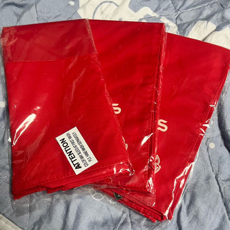 Red Scarf Neckerchief for Senior Scouts (Original) | Shopee Philippines