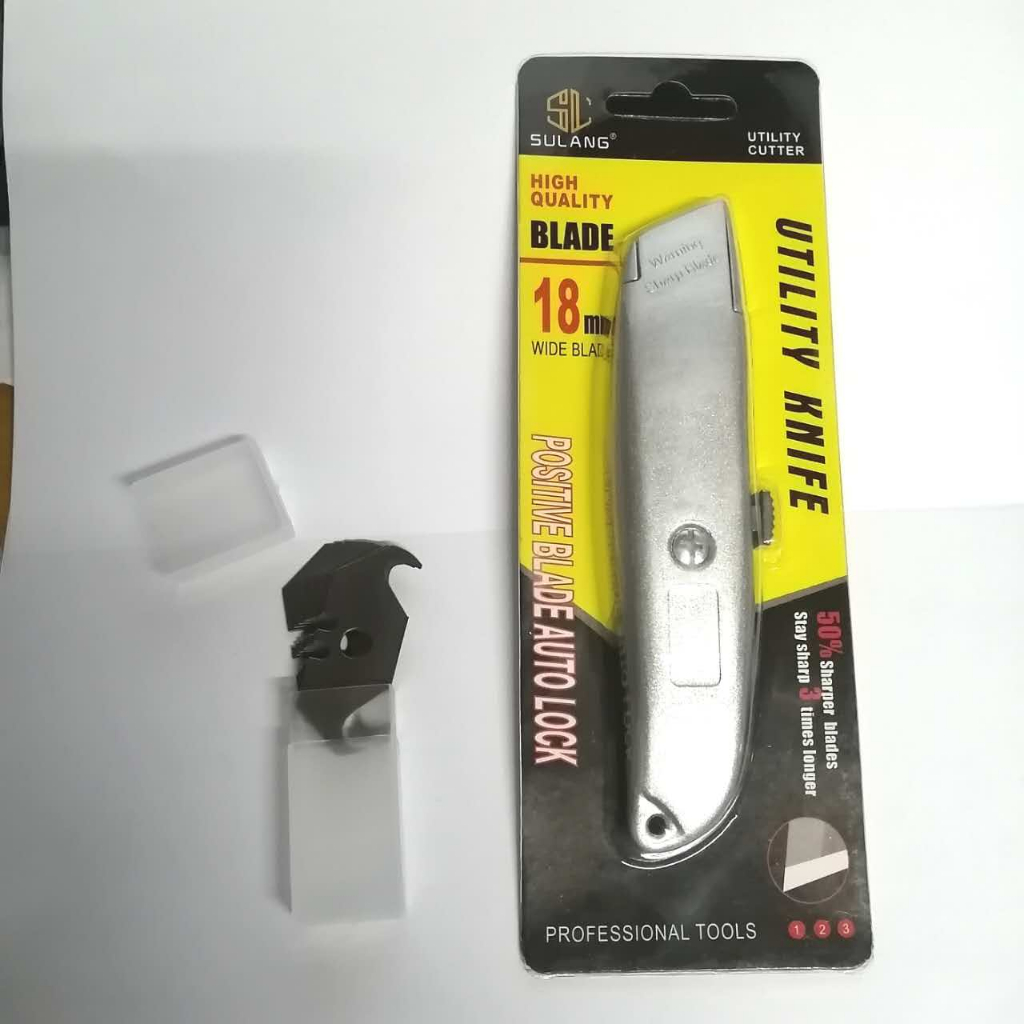 Acrylic Hand Cutter Hook Blade Utility Knife with Spare Blade Inside ...