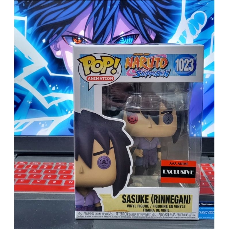Funko Pop! Naruto Shippuden: 1023 Sasuke Rinnegan - AAA Exclusive ...
