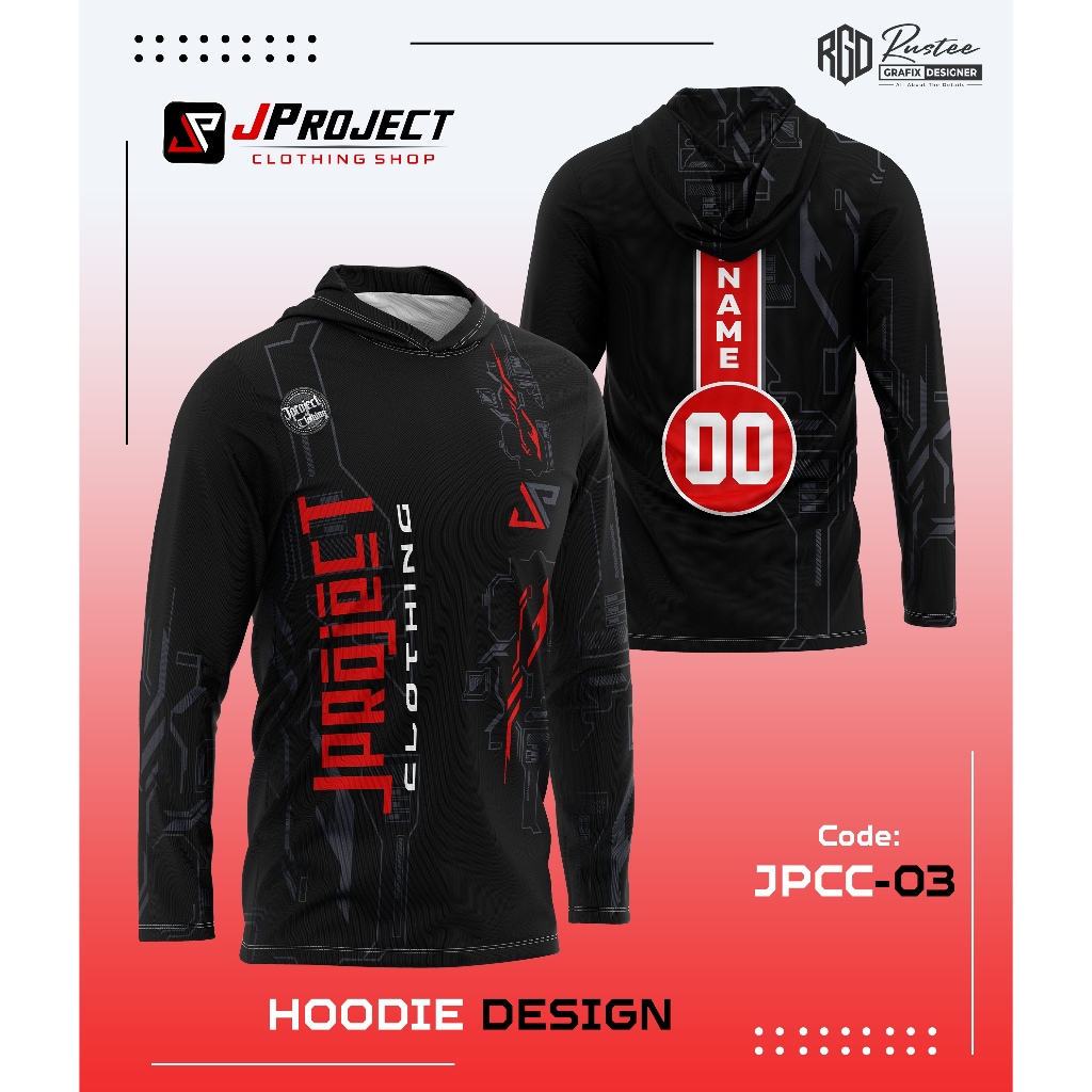 PERSONALIZE NAME&NUMBER JPCC HOODIE DESIGN | Shopee Philippines