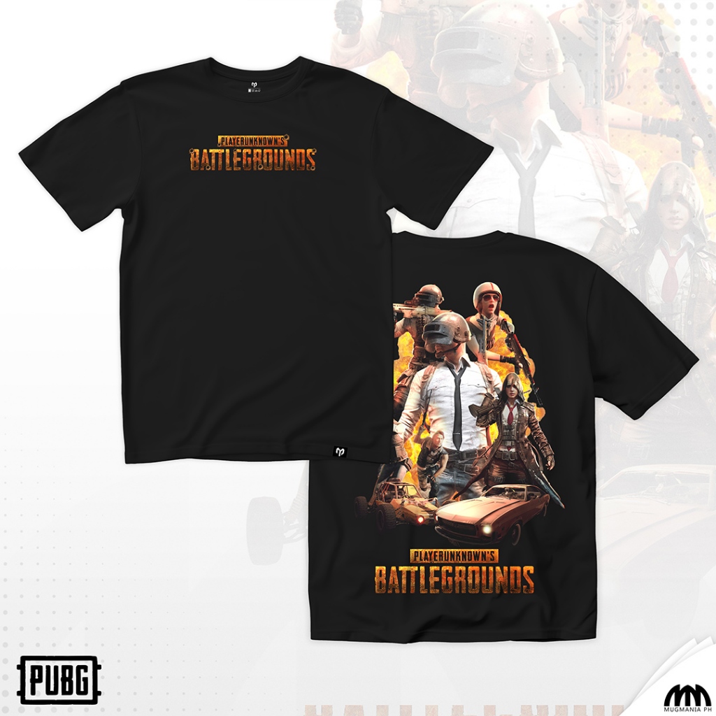 PUBG Shirt - Mugmania - PlayerUnknown's Battlegrounds T-shirt - Unisex ...