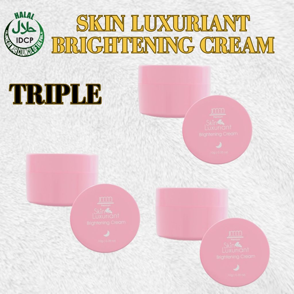 BRIGHTENING CREAM BY SKIN LUXURIANT (TRIPLE) | Shopee Philippines