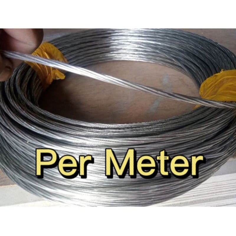 Aluminum Wire drop wire Per Meter 7 strand Matibay Good Quality ...