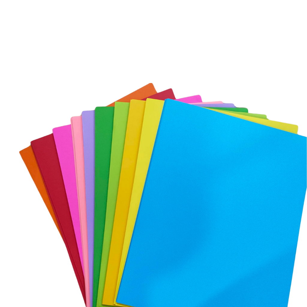 10 Sheets Colored Paper Pack 80 gsm | Shopee Philippines