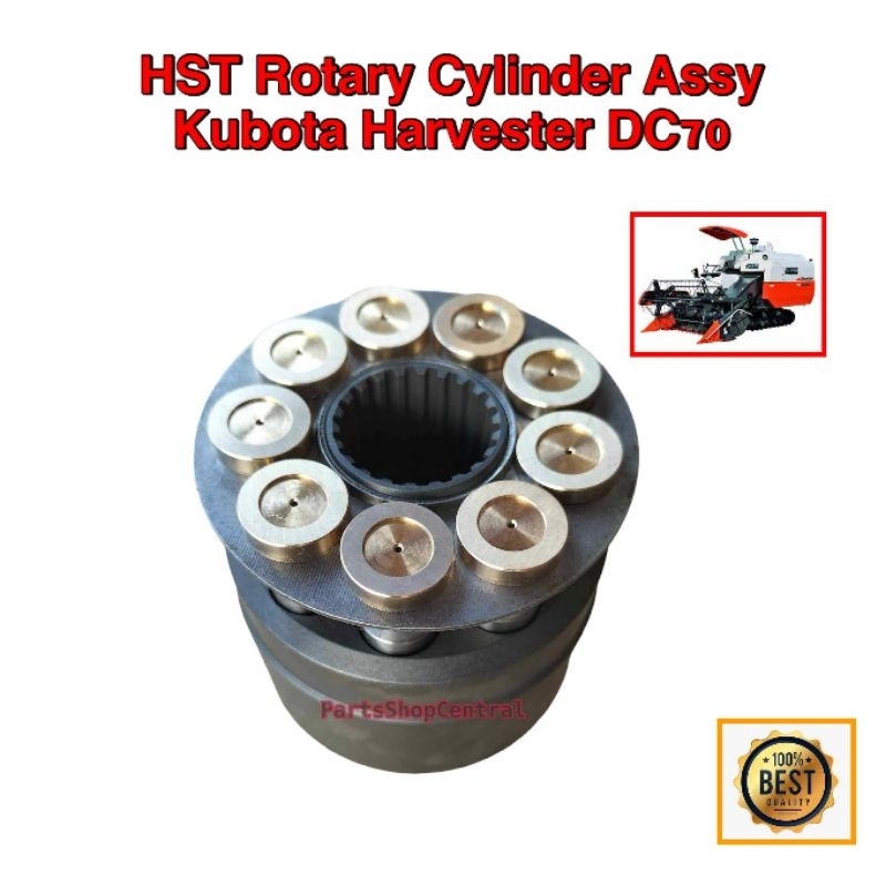 HST ROTARY CYLINDER ASSY KUBOTA HARVESTER DC70 | Shopee Philippines