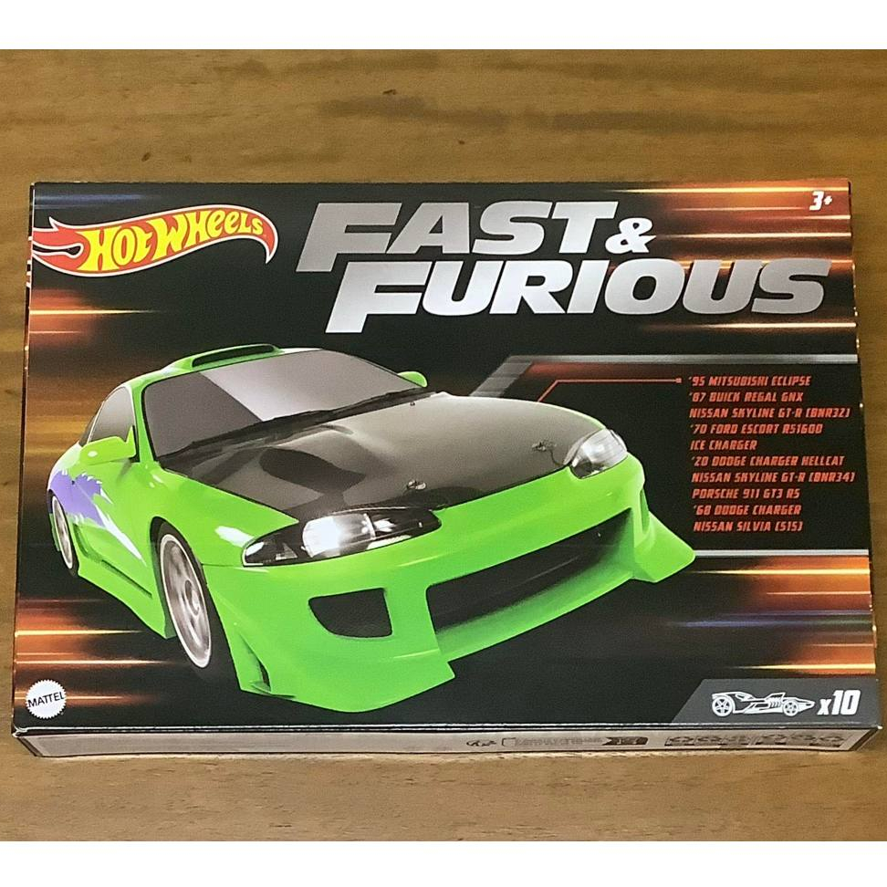 FAST & FURIOUS 10 PACK Hot Wheels Cars Die-cast Vehicles | Shopee ...