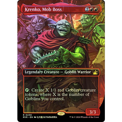 Magic the Gathering | Krenko, Mob Boss | Shopee Philippines