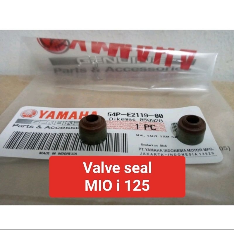 Valve seal MIO i 125 sold by 1 genuine YAMAHA | Shopee Philippines