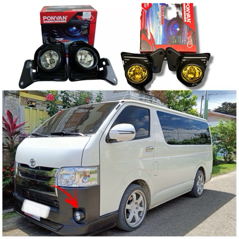 Toyota Hiace Commuter GL Grandia Decontent 2014 - 2024 Original Fog ...