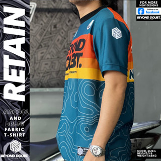 T-SHIRT - "RETAIN” Design AIRCOOL & DRIFIT Fabric - BEYOND DOUBT ...