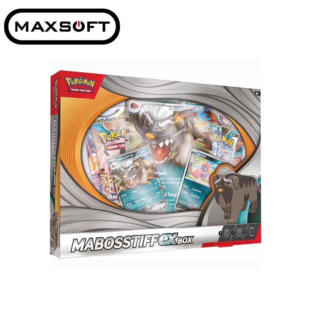 Pokemon TCG: Mabosstiff ex Box | Shopee Philippines