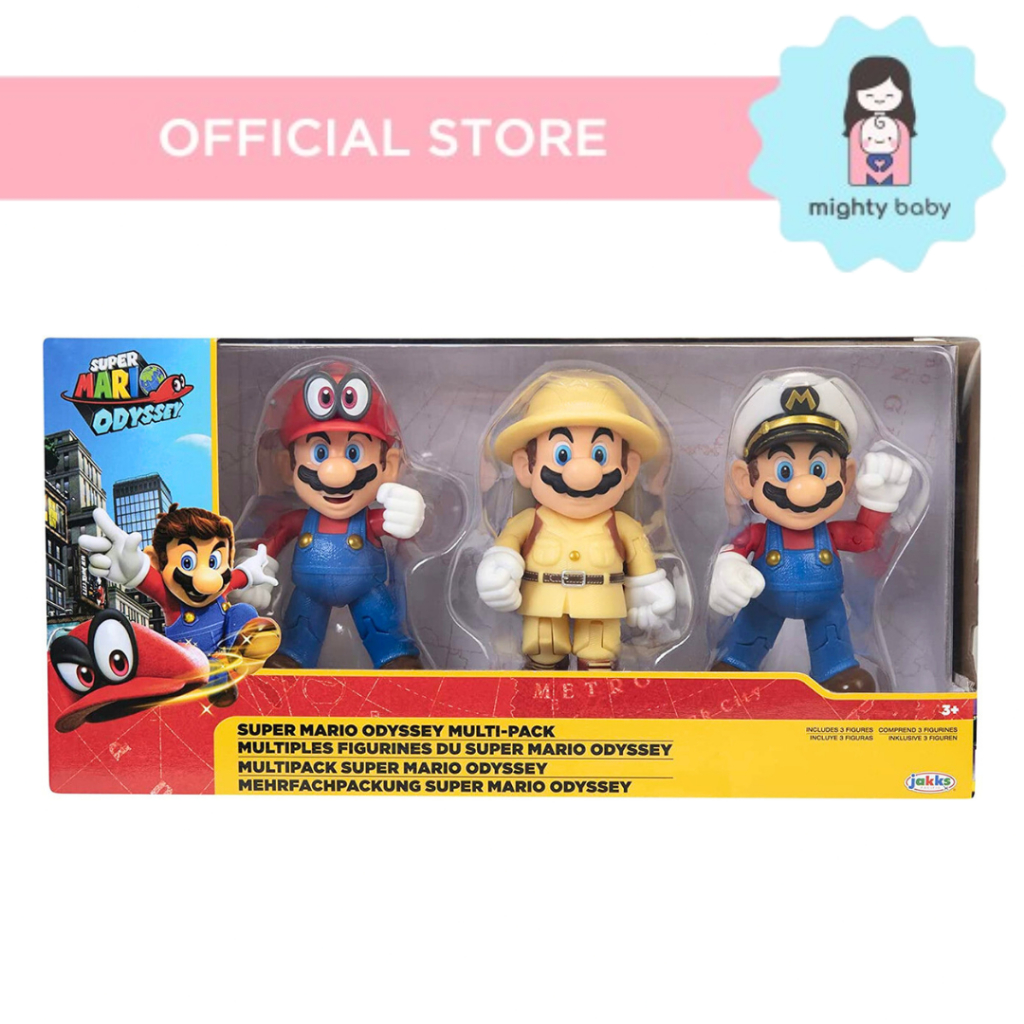 Super Mario Nintendo 4 Inch 3PK: Mario Odyssey | Shopee Philippines