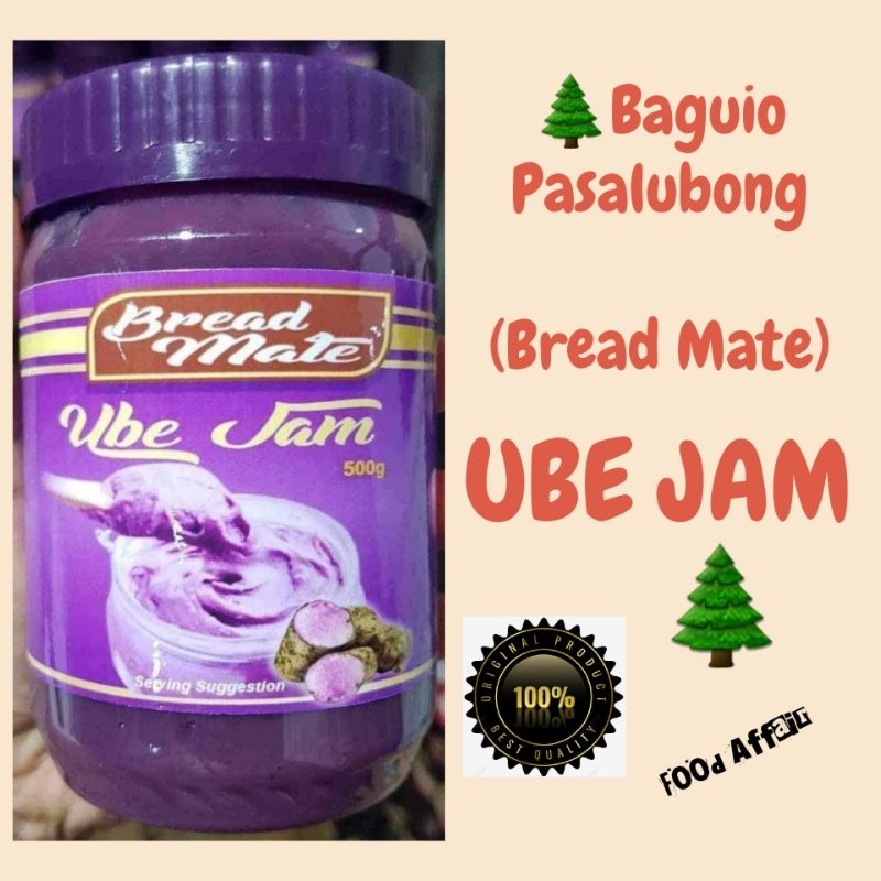Ube Jam From Baguio Special Ube Jam 500g Baguio Pasalubong Special Ube Jam Bread Mate Shopee
