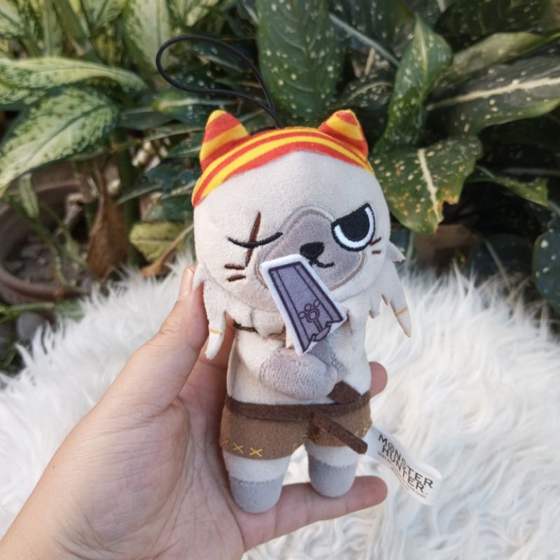 Monster Hunter Fil Movie Chef Palico Felyne Mini Plush | Shopee Philippines