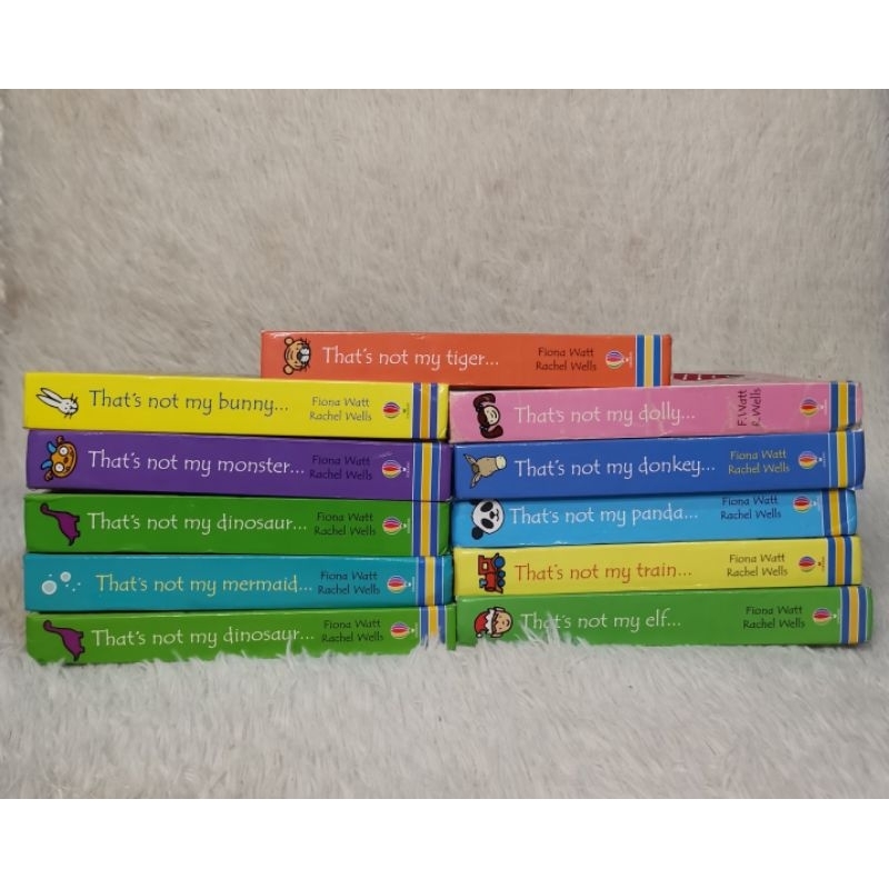 "THAT'S NOT MY" COLLECTION (PRE LOVED FOR KIDS) | Shopee Philippines