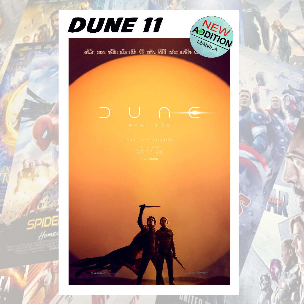 DUNE Part 2 Large Glossy Poster | Shopee Philippines