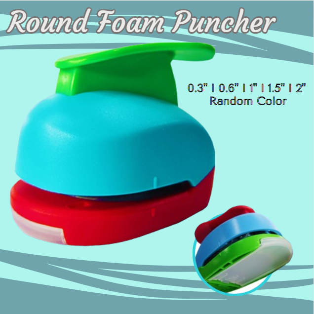 Round Foam Puncher (Random Color) | Shopee Philippines