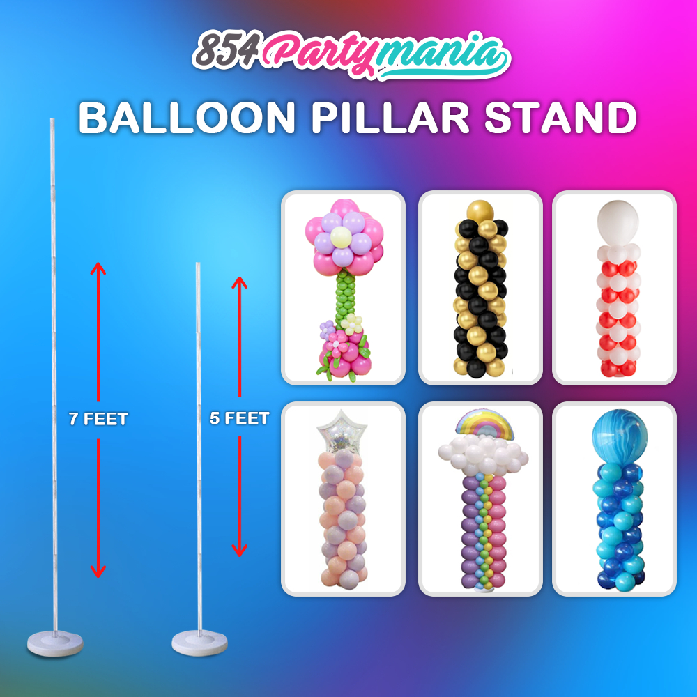 Balloon Pillar Stand balloon column balloon decoration stand 5 feet or ...