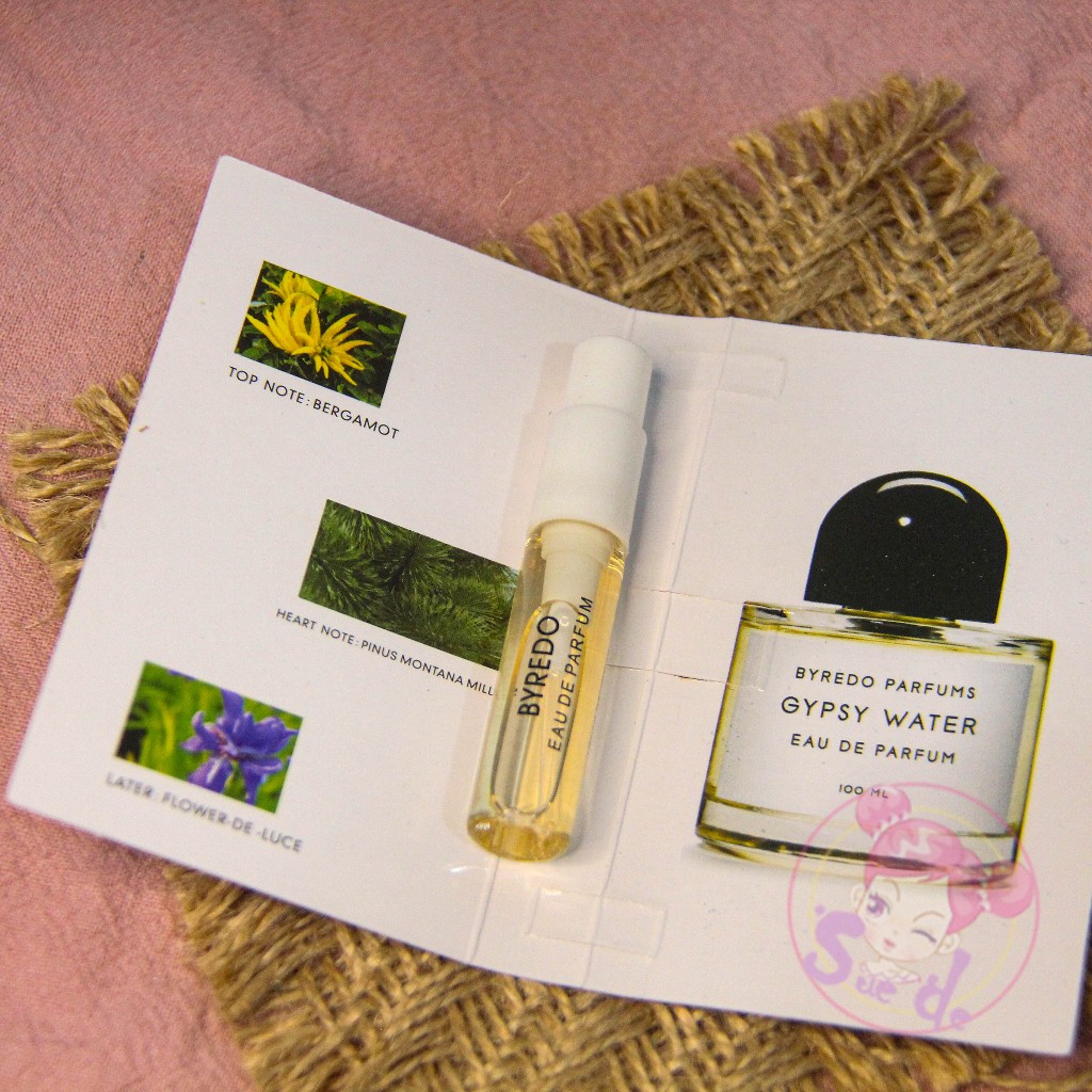 2ML Mini Perfume - Byredo Gypsy Water | Shopee Philippines