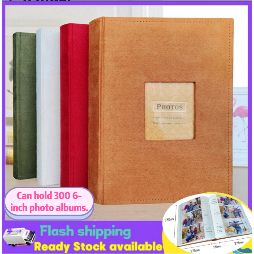 300pcs 6 Inch photos DIY 4R photo album Photo album book album gambar ...