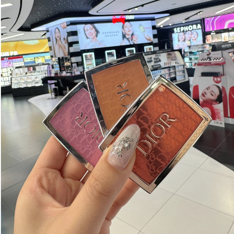 AUTHENTIC - DlOR Rosy Glow Blush (4.4g) Full Size Pink | Rosewood ...