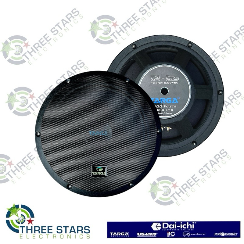 TA-15S TA Series Woofer Targa Size 15 inch Speaker 400 watts TARGA ...