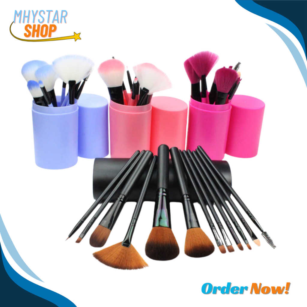 High Quality Make Up Brushes Set ( ASSORTED) | Shopee Philippines