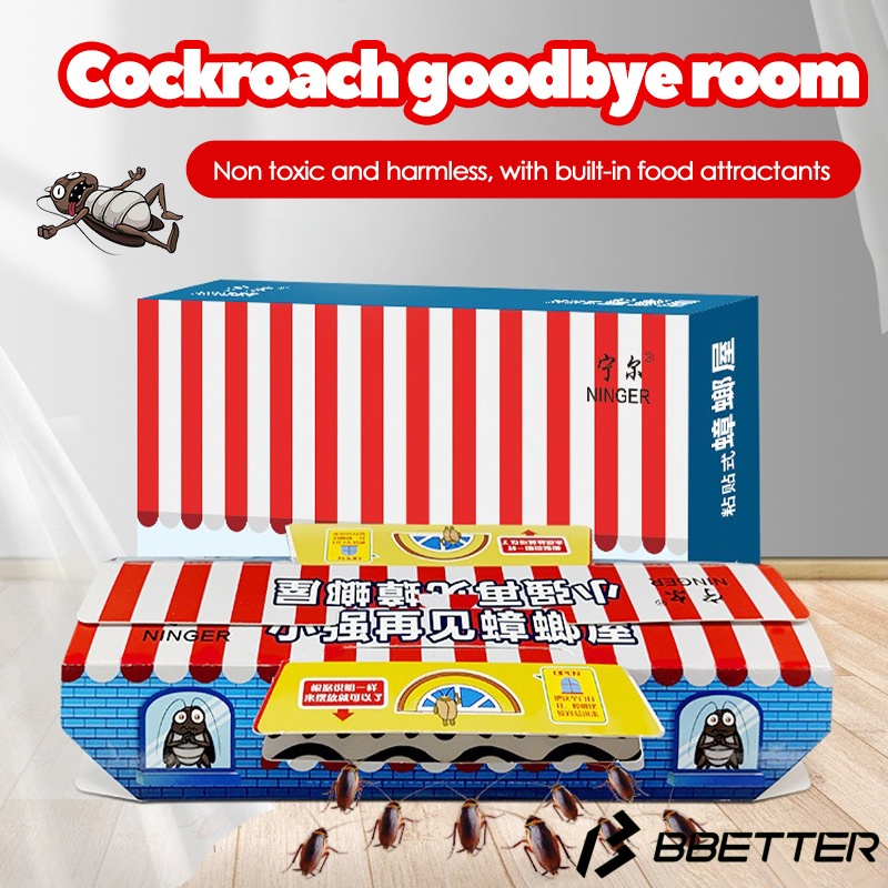 10Pcs/Set Roach Killer Cockroach Trap Ultra-sticky Catching Tools ...