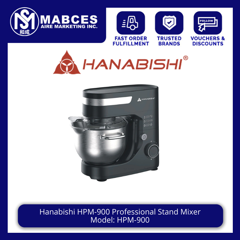 Hanabishi HPM-900 Professional Stand Mixer Mixing Bwol | Shopee Philippines