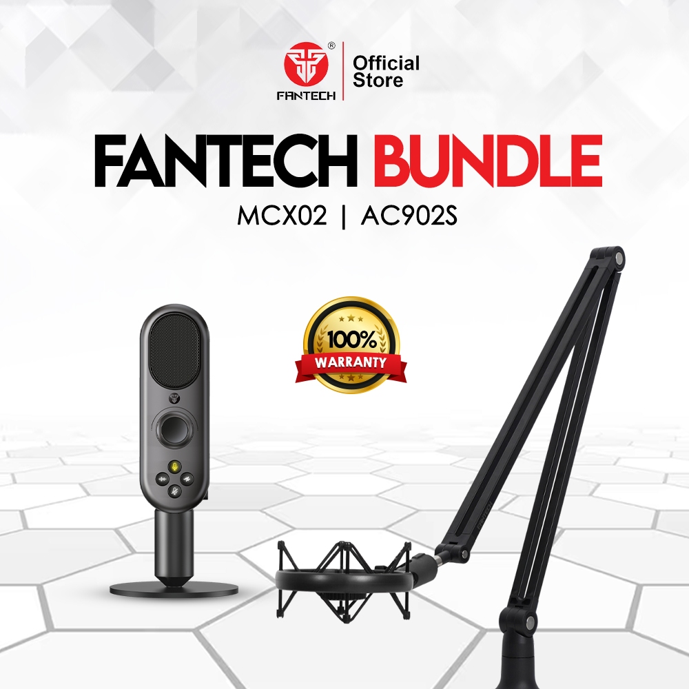 Fantech MCX02 Leviosa Profissional Condenser Streaming Microphone ...